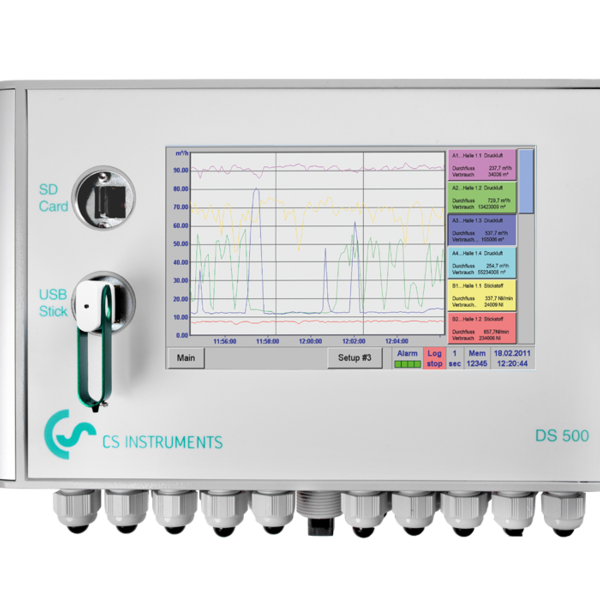 Chart recorder for flow measurement systems - DS 500 | CS INSTRUMENTS