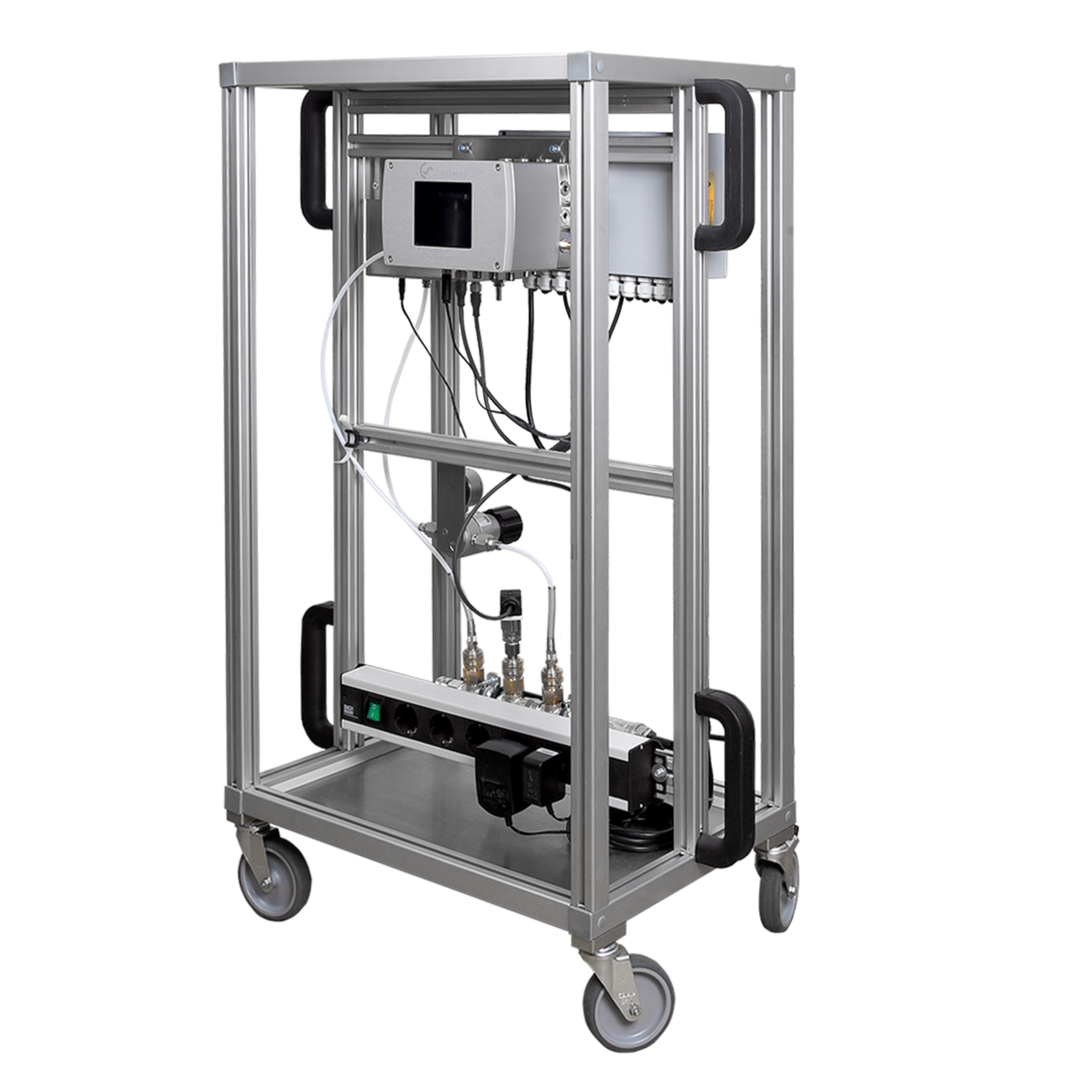 Measuring compressed air quality - mobile transport carriage | CS INSTRUMENTS