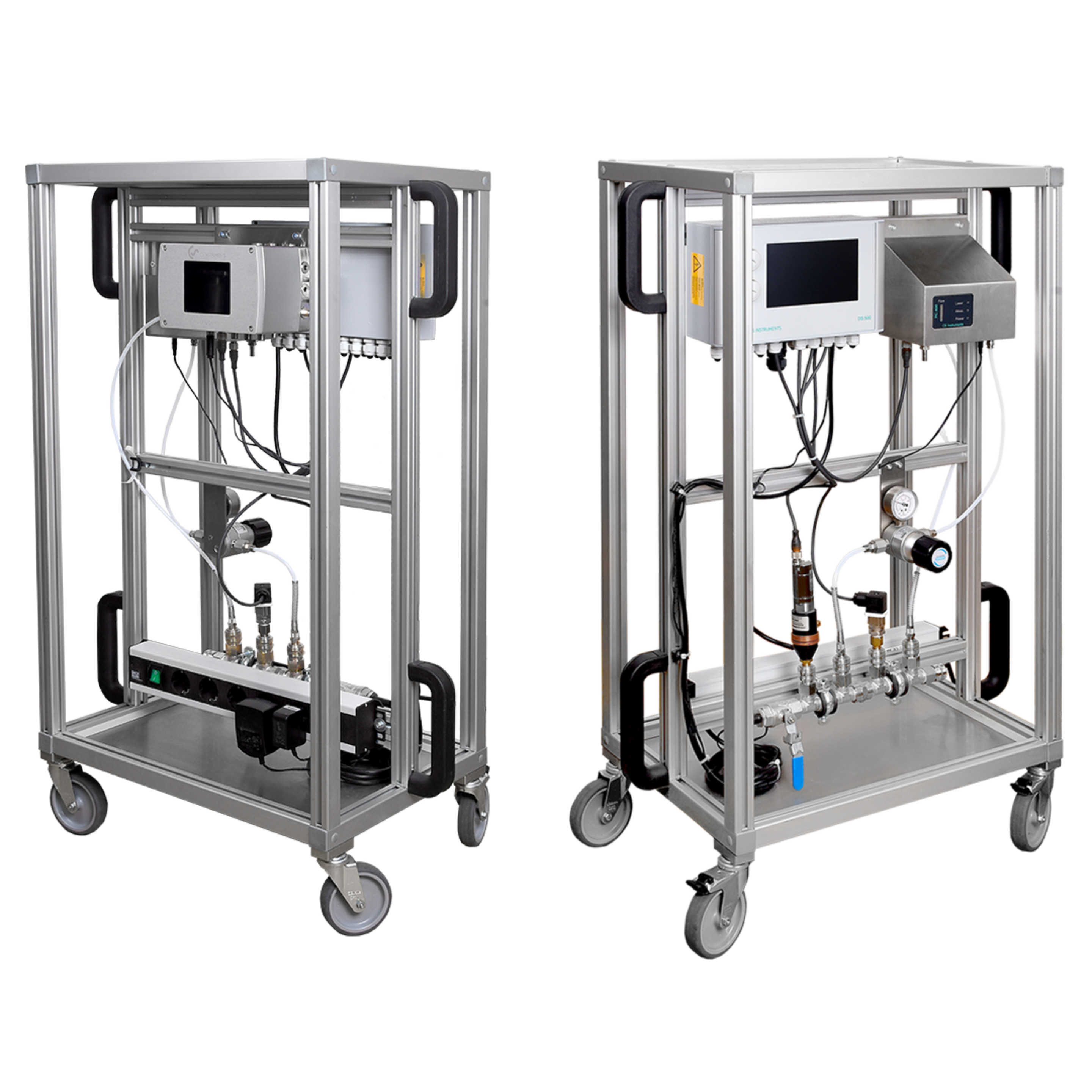Compressed air quality measurement - mobile transport carriage | CS ...