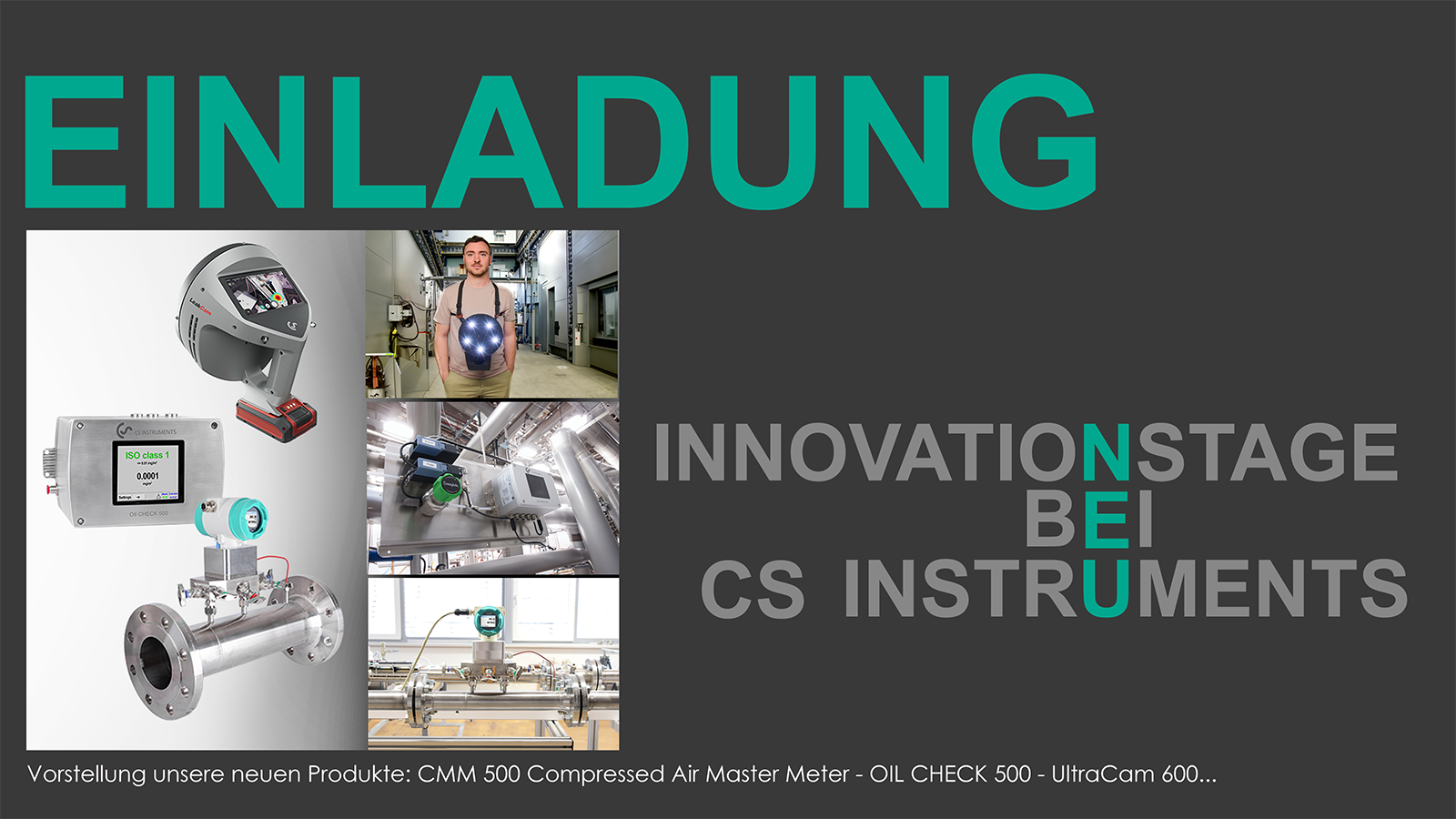 Measuring devices for Compressed air / gases | CS INSTRUMENTS